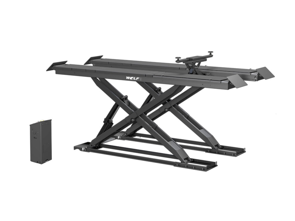 Wolf WLS553P schaarhefbrug 5 ton — Wolf Tools